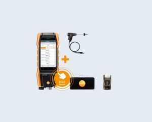 testo 300 NEXT LEVEL kit 2 with printer - Flue gas analyzer (O2, CO up ...